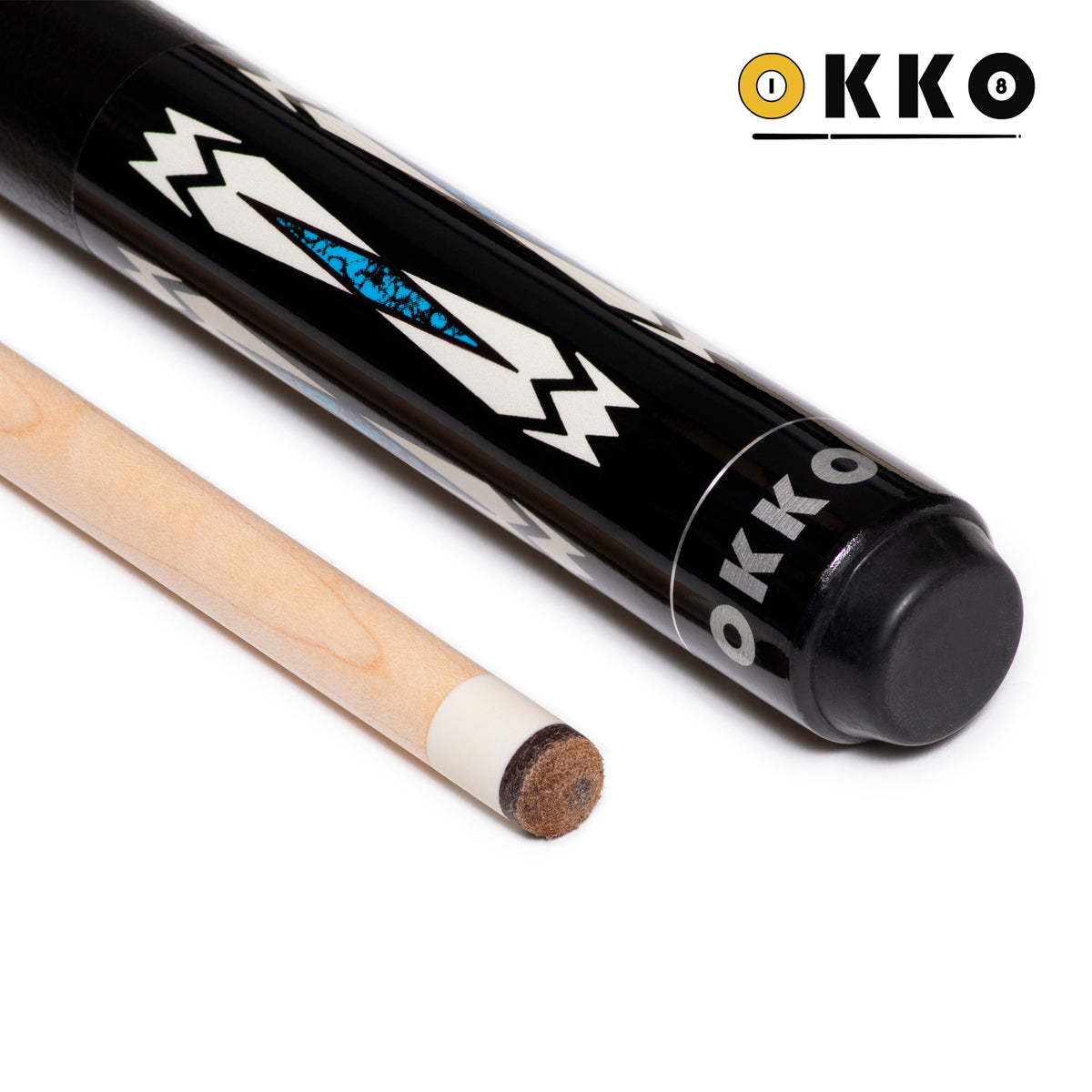 OKKO B-2 Pool Cue w/Maple Shaft, 19 oz – Billiard City